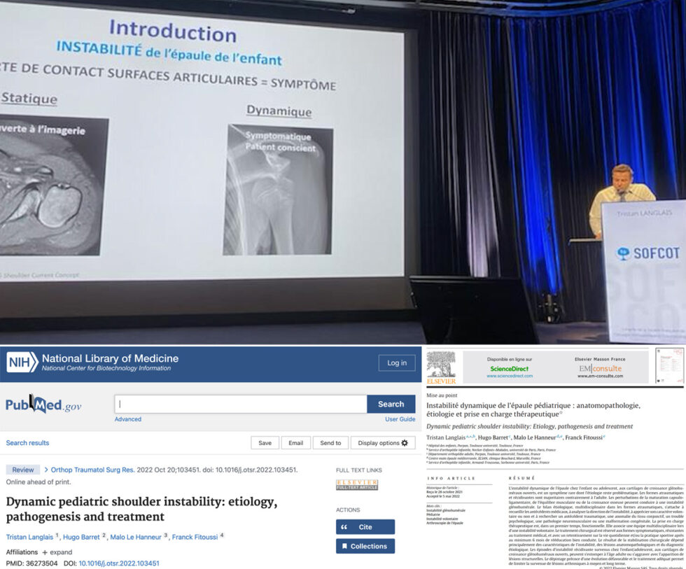 Le CMEM de Marseille au 96e congrès de la SOFCOT à Paris